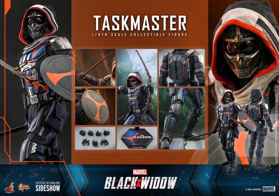 Hot Toys Marvel Black Widow Taskmaster 1/6 Scale Figure In Stock USA ...