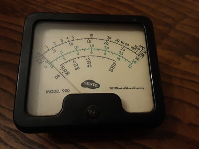 Mcmurdo Silver 900 Vomax Analog Panel Mount Meter Tested | eBay