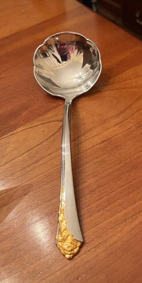 Oneida GOLDEN DAMASK ROSE Heirloom Stainless Flatware - Choice | eBay