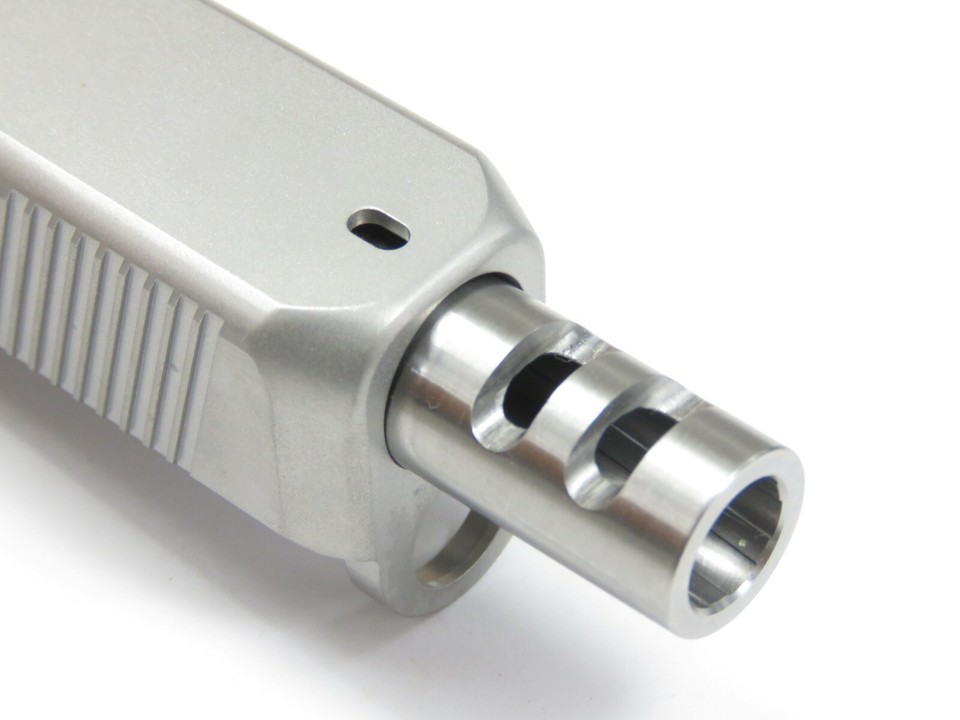 Factory New .40 S&W Stainless Barrel for Glock 23 G23 EXTENDED PORTED 4 ...