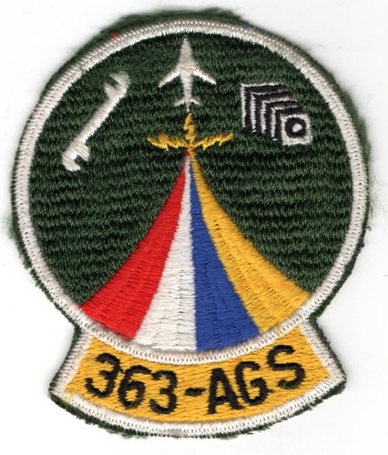 OLD USAF patch - 363rd Aircraft Generation Squadron - Shaw AFB | eBay