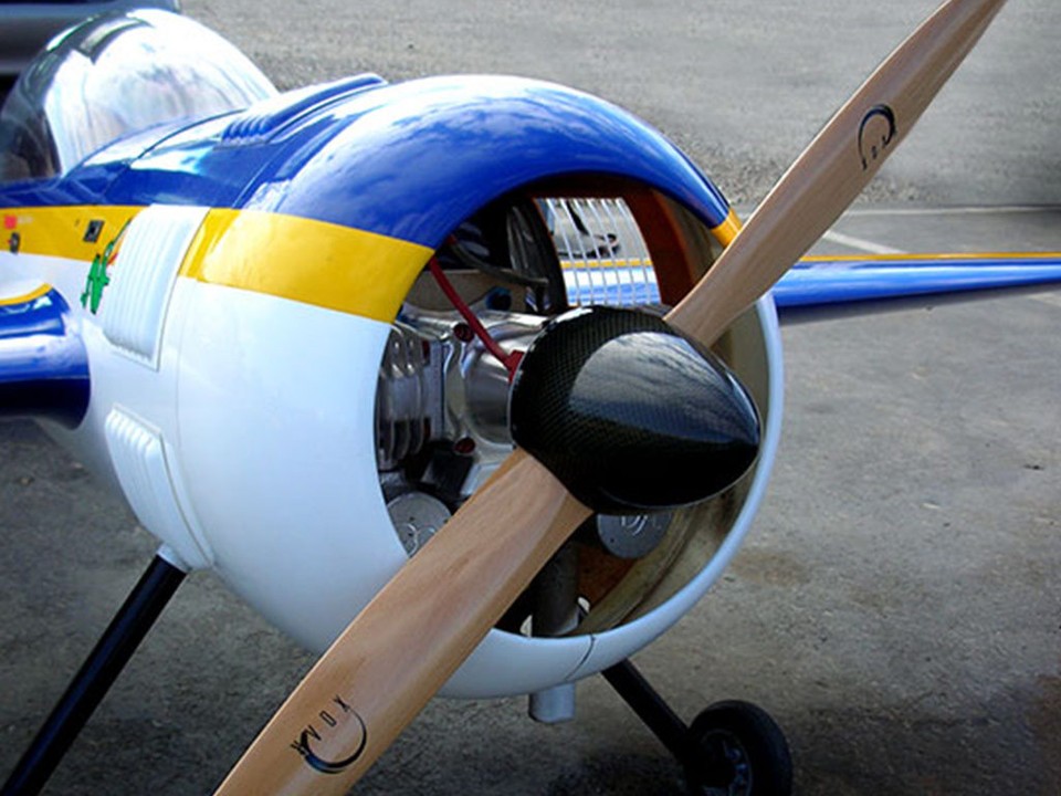 XOAR PJA 10x8 RC Model Airplane Plane Propeller 10 Inch Prop Gas Wood ...