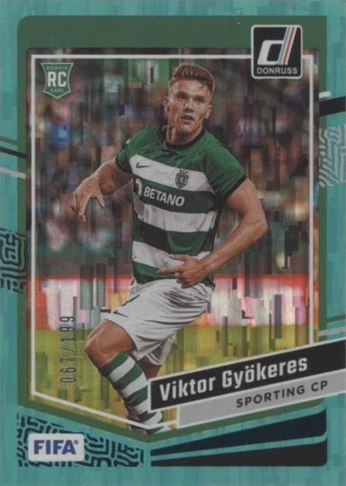 2023-24 Panini Donruss Fifa - Viktor Gyokeres #159 Teal /199 (RC) for ...