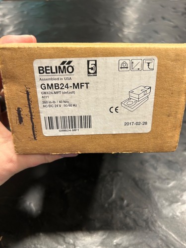 Belimo GMB24-MFT Actuator 24V AC/DC 4.0W 360in-LB/40Nm Run Time 150s ...