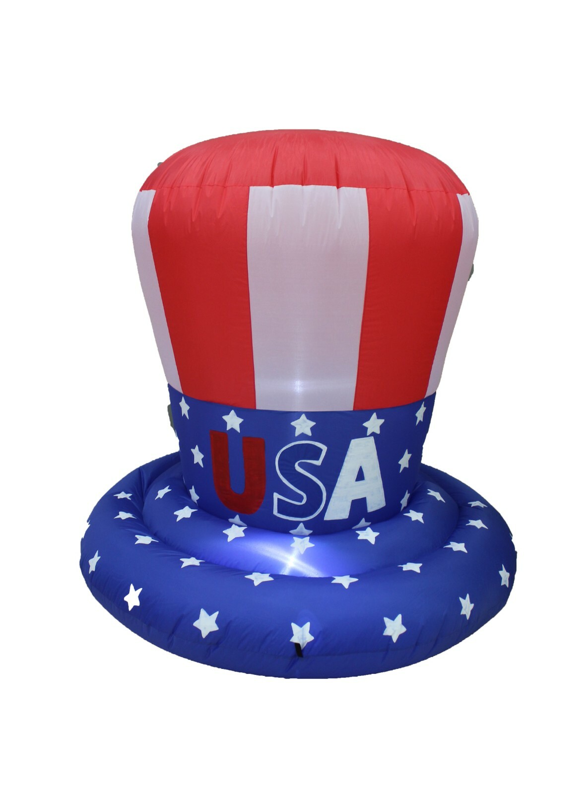 PATRIOTIC INFLATABLE AMERICAN FLAG 4TH OF JULY UNCLE SAM STAR SPANGLE ...