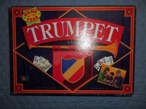 Complete! TRUMPET 1992 Excellent Condition FUN CARD/BOARD GAME Vintage ...