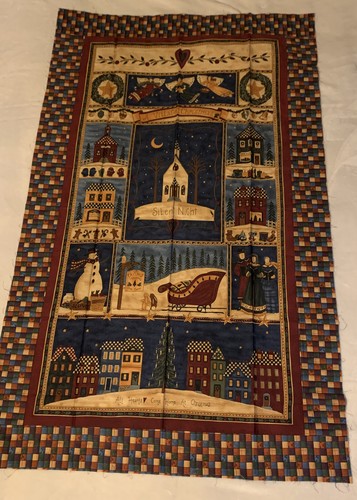 A Village Christmas Moda fabric panel by Deb Strain Border Sew On 29 X ...