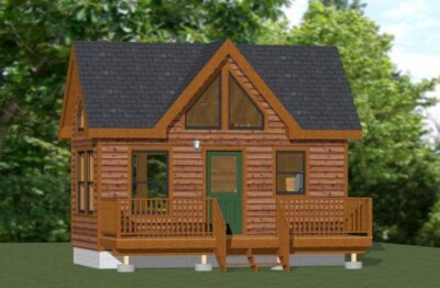 20x10 Tiny House -- 266 sq ft -- PDF Floor Plan -- Model 1 | eBay