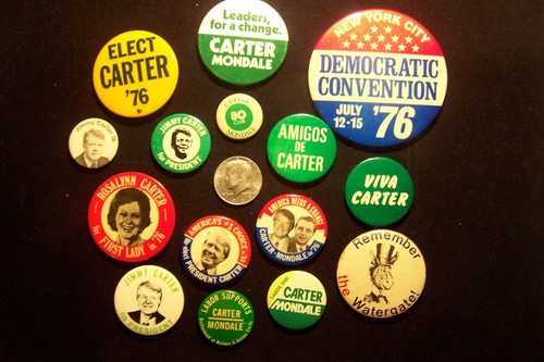 JIMMY CARTER lot 15 Pinback Buttons Original 1976 1980 President Run ...