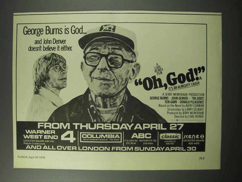 George Burns Oh God