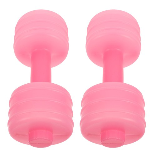 2 Pcs Women's Body Shape Dumbbells Girl Miss Exercise Water Jug for ...