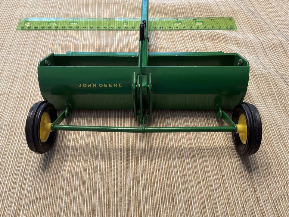 Vintage John Deere Box Carry Scraper Dirt By Ertl 1/16 Scale Farm Toy ...
