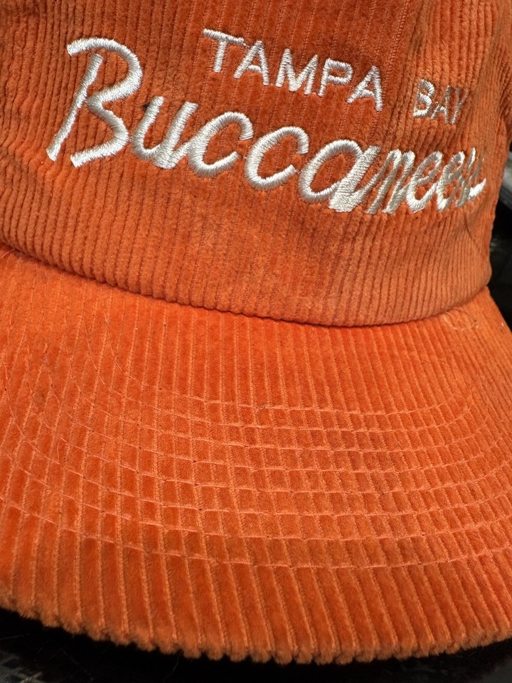 Vtg Sports Specialties Tampa Bay Buccaneers Hat Script Logo SnapBack ...