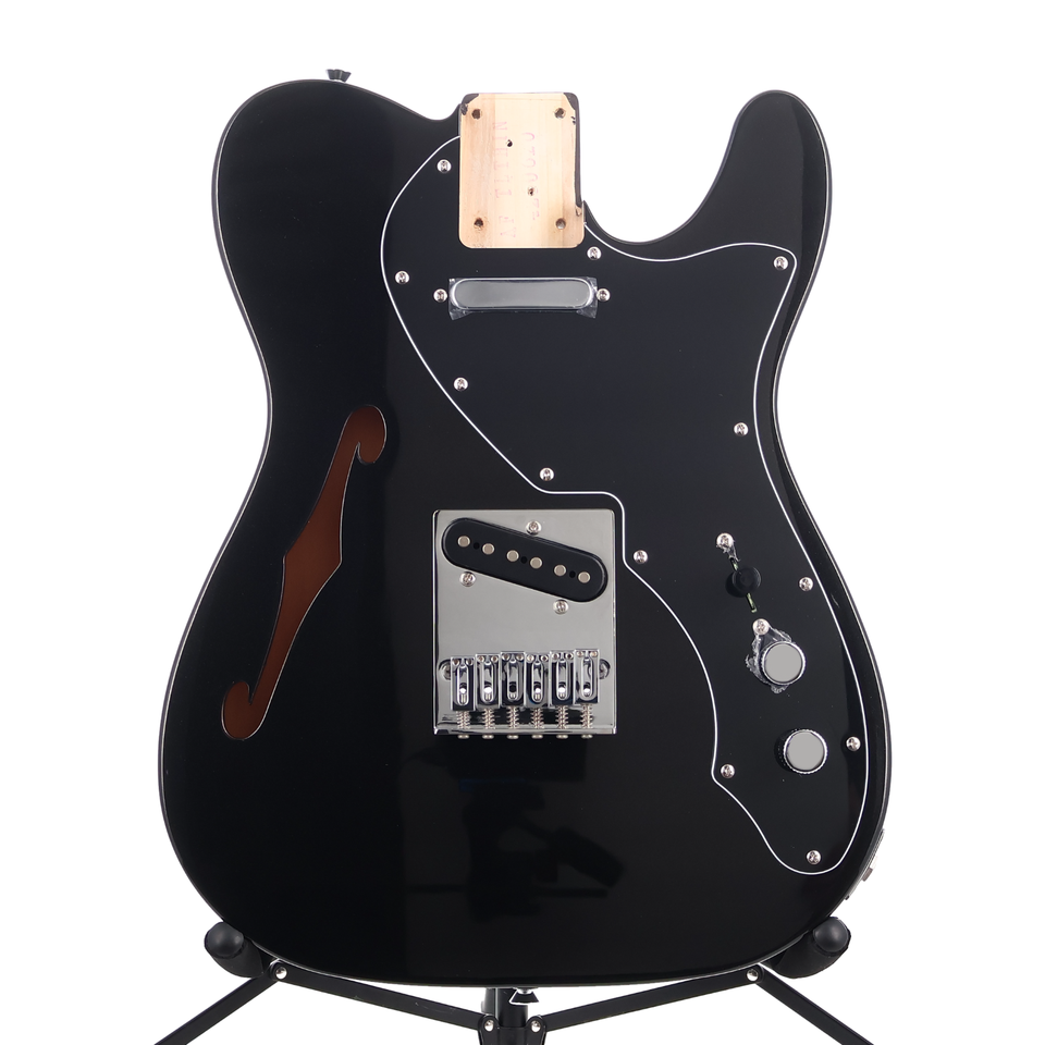 Squier Thinline Telecaster Body Affinity Series Metallic Black Fully ...
