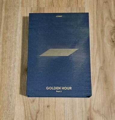 Ateez Golden Hour Pt 1 Blue Hour Version Unsealed No Photocards | eBay