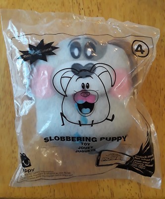 Emoji Movie McDonalds Happy Meal Toys 2017 Plush #4 Slobbering Pup ...