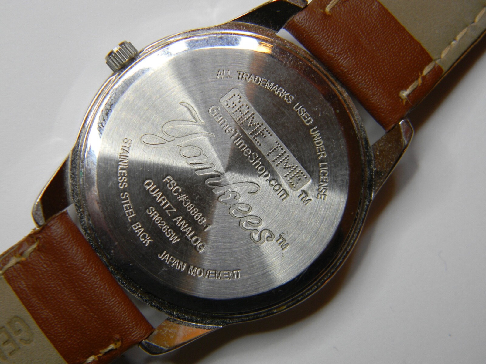 FINE 2003 NY YANKEES 100TH ANNIVERSARY QUARTZ MENS WATCH -NEW BATTERY ...