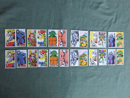 Dimension X Escapade Brooke Bond cards - 2 sets - 1 double 1 single ...