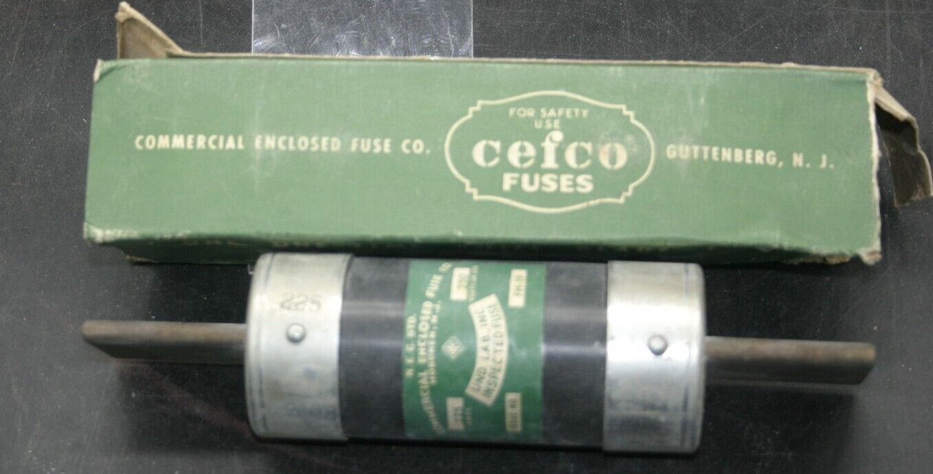 Cefco Knife Blade One Time Fuse 250V 225A FH-19 NEW OLD STOCK!!! | eBay