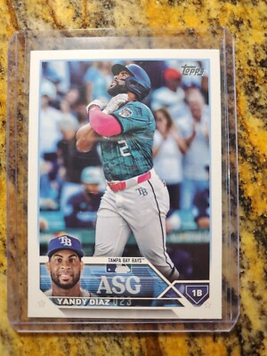 Yandy Diaz All Star Game 2023 Topps Update Card #ASG-11 Tampa Bay Rays | eBay