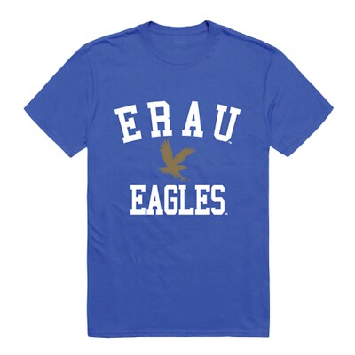 Embry Riddle Aeronautical University Eagles ERAU Cotton Graphic Black T ...