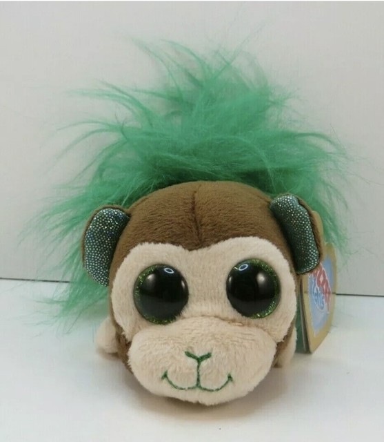 Fuzzee Tails Unicorn Pig Plush Bonzai 4" Furry Tail Pretty Pink With ...