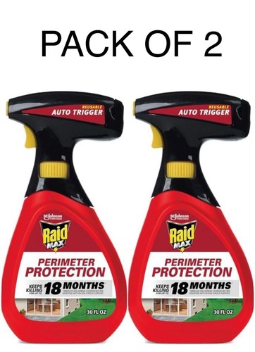 Raid Max Defend Perimeter Protection 30 fl oz ( 2 pc ) see picture | eBay