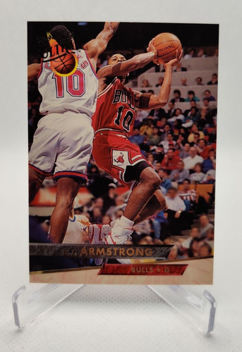 1993-94 Fleer Ultra #26 BJ Armstrong Chicago Bulls NBA Basketball Card ...