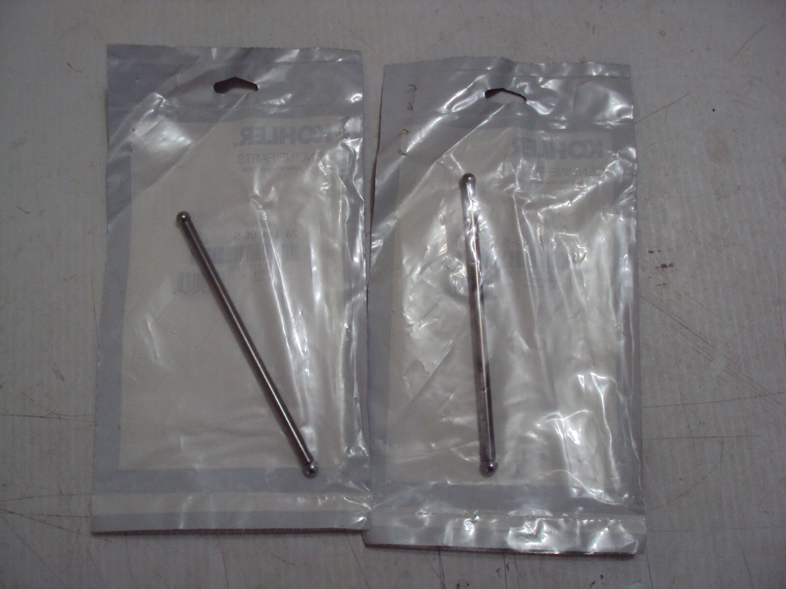 2 Brand NEW, OEM Kohler engine push rods, John Deere, Cub Cadet, 24 411 ...