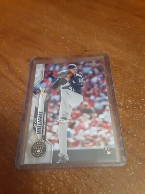 2020 Topps Update Devin Williams Base Rookie Card RC Milwaukee Brewers ...