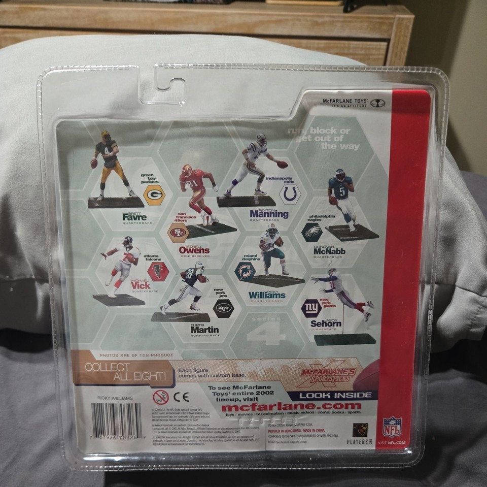 Ricky Williams🔥2002🔥Miami Dolphins🔥McFarlane Toys🔥NFL🔥Series 4 | eBay