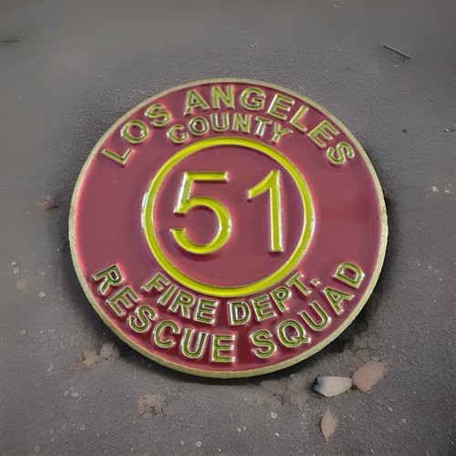 Los Angeles County Fire Department Rescue Squad 51 Collectible ...