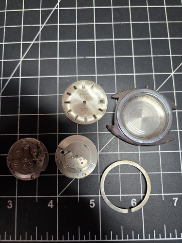 swiss baron watch 25j automatic puw 1461 le jour 17j movement vintage ...