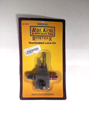 MTH RiteTrax #40-1003 Illuminated Lock-On O Gauge Original Packaging C ...