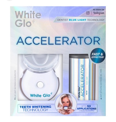 White Glo Accelerator Teeth Whitening Technology Blue Light New | eBay UK
