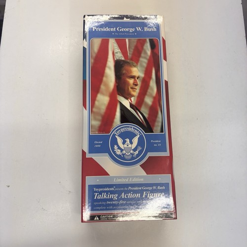 2003 Toy Presidents George W Bush 43 Talking 12" Doll Collectible ...