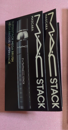 2 x MAC Superstack Mega Brush Mascara .1 oz each travel size | eBay