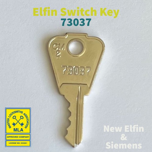 Elfin Switch Key 73037 - New Elfin & Siemens - Free P&P | eBay