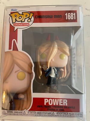 Power Funko Pop Animation Chainsaw Man #1681 Mint with Protective ...