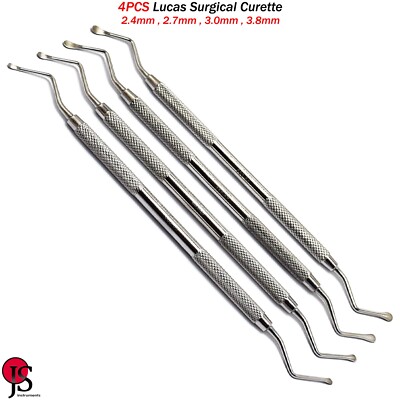 Periodontal Surgical Lucas Bone Curettes Cyst Removal Tooth Socket ...