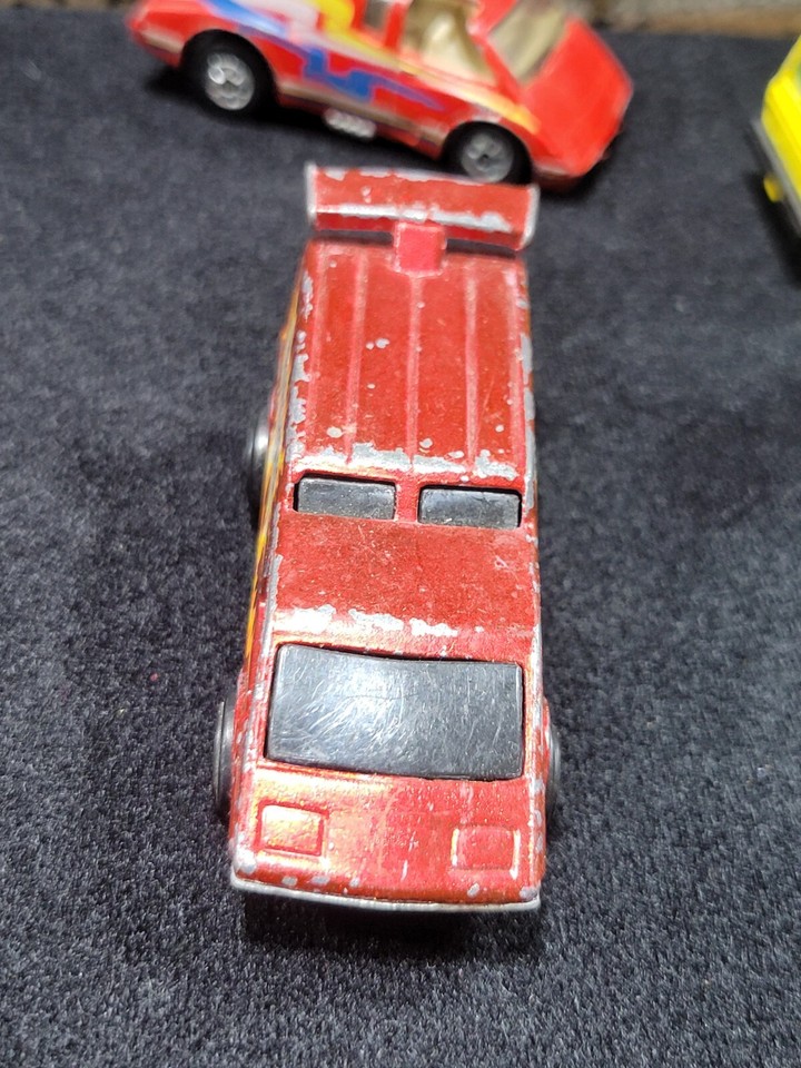 Lot Of 4 1970s Mattel Hot Wheels Vans Spoiler Sport Street Scorcher Van ...