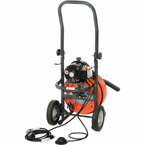 NEW! Mini-Rooter XP Drain/Sewer Cleaning Machine W/ 75' x 3/8" Cable ...