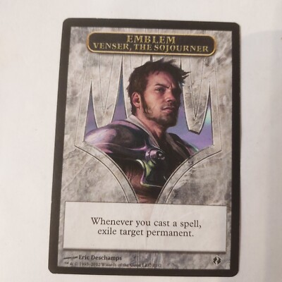 Emblem - Venser, the Sojourner - Venser vs. Koth played MTG Venser vs ...