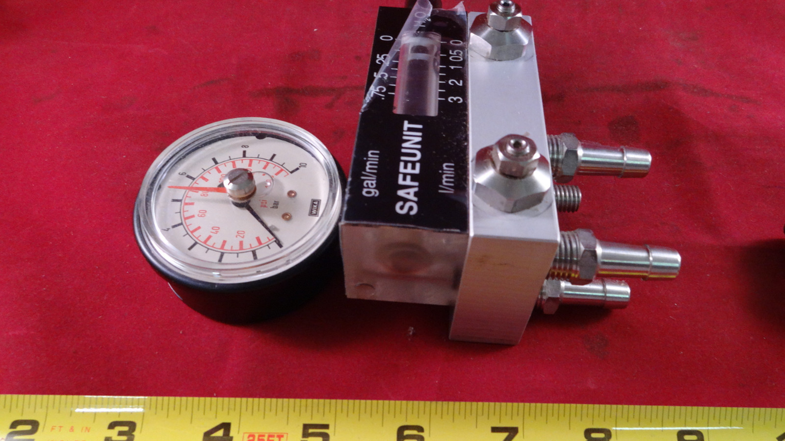SAFEMATIC, SAFEUNIT, FLOWMETER, 22121017, SF-03-10 | eBay