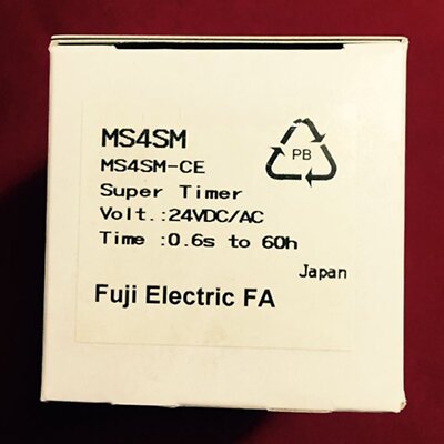 NEW For FUJI Time Relay MS4SM-CE 24VDC/AC | eBay