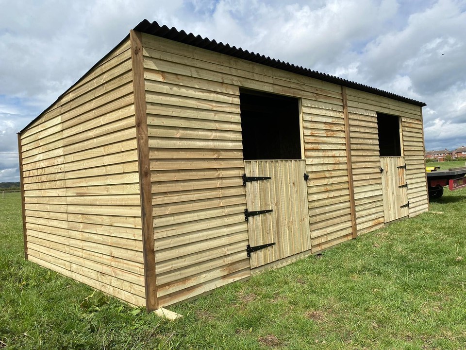 24ft X 12ft Stable block | eBay UK