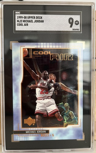 1999-00 Upper Deck Michael Jordan Cool Air #MJ2 SGC Graded 9 MINT | eBay