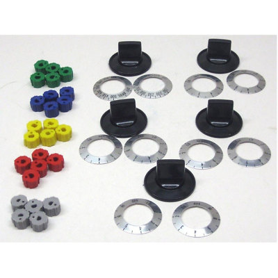 5 Set Universal Stove Replace Hotplate Simmerstat Control & Griller ...