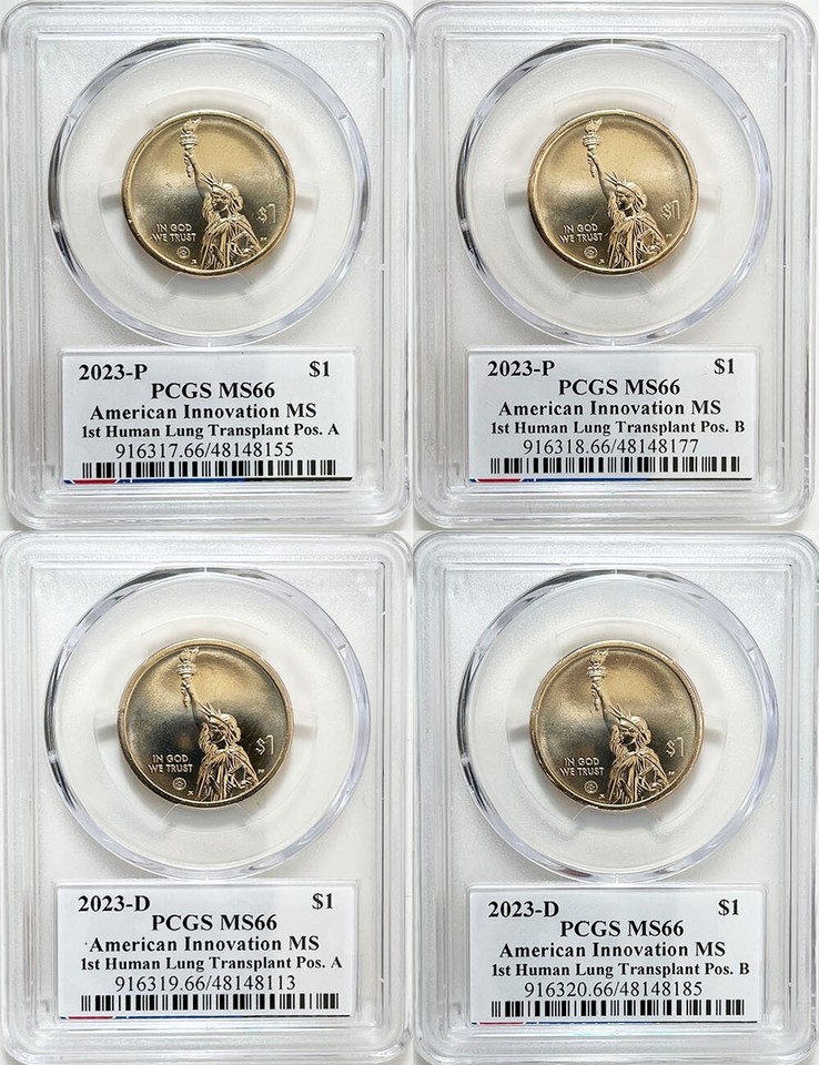 2023 P & D Pos A & B Mississippi Innovation Dollar PCGS MS 66 State ...