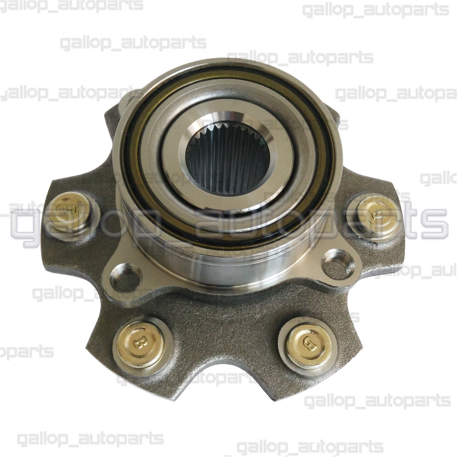 2pcs Front Wheel Bearing Hub Hubs 12mm For Mitsubishi Pajero NM NP NS ...